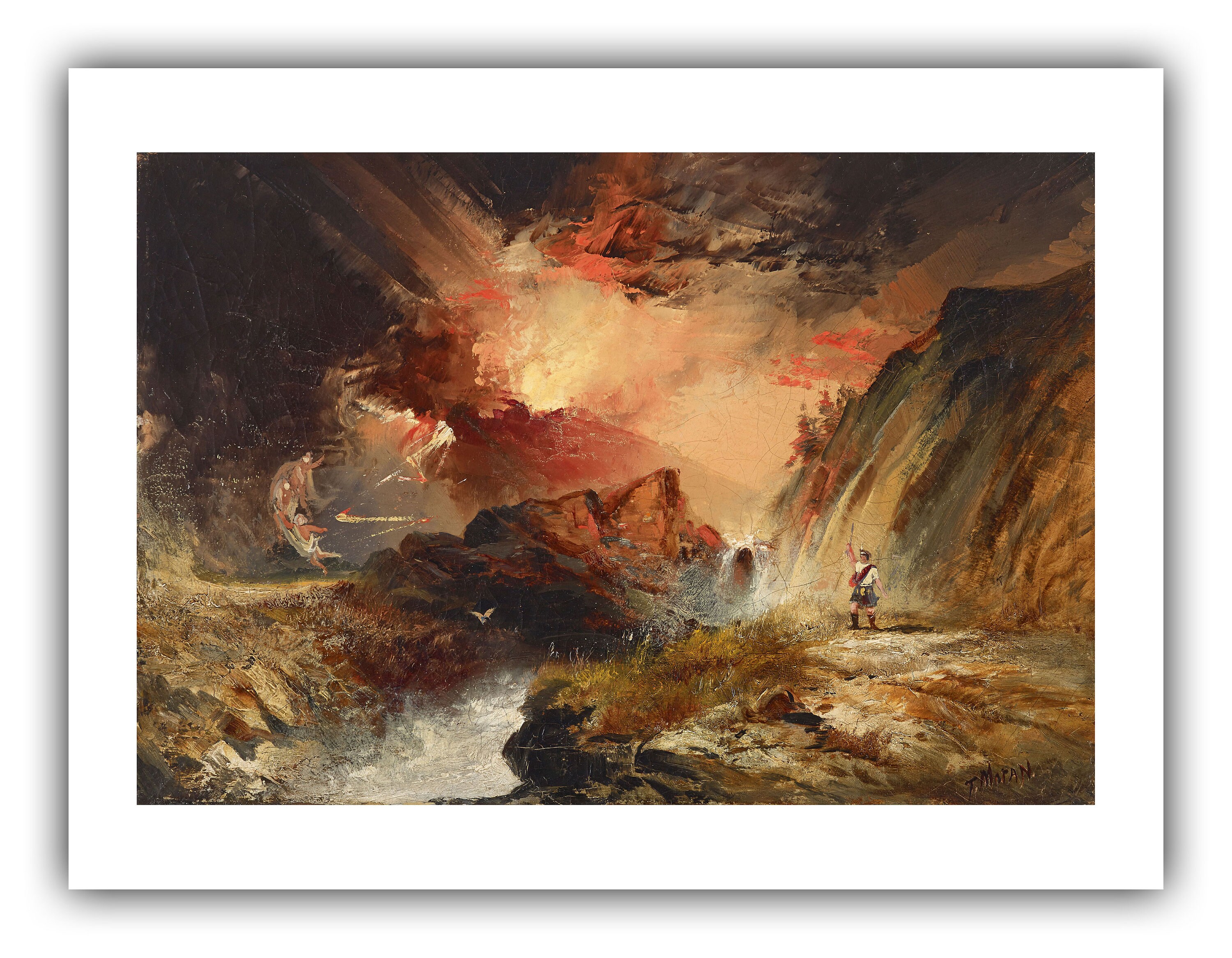 Thomas Moran : Macbeth and the Witches (undated) - Giclee Fine Art ...