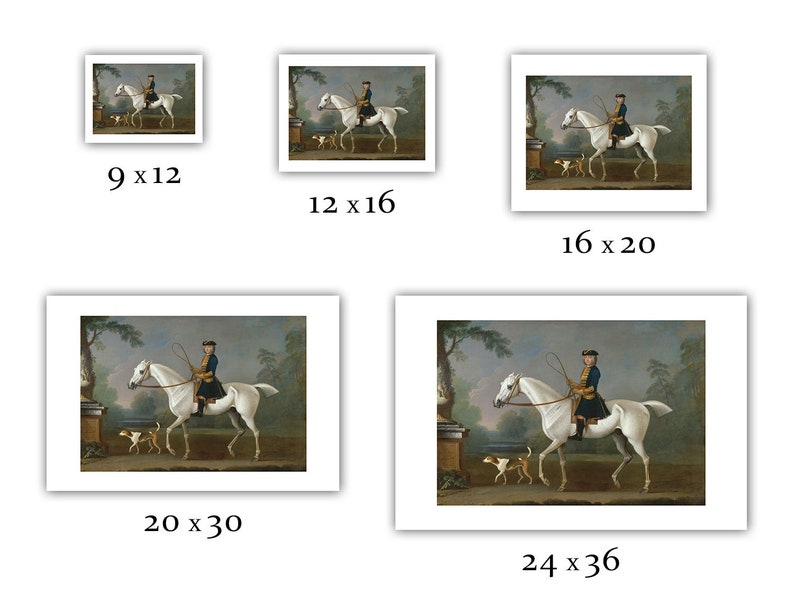 James Seymour : Sir Roger Burgoyne Riding 'badger' - Etsy Canada