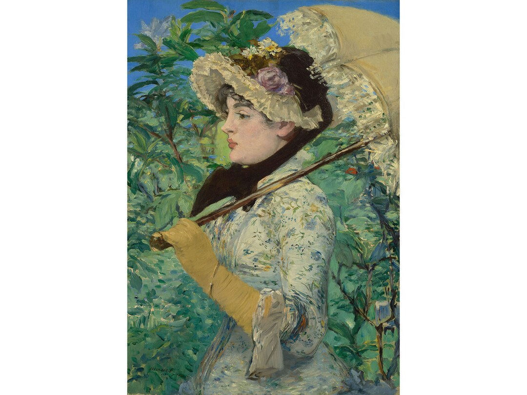 Edouard Manet : Jeanne (spring) (1881) - Giclee Fine Art Print - Etsy
