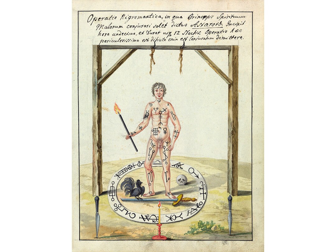 Occult Art : A Ritual Summoning of Astaroth (compendium Rarissimum, C ...