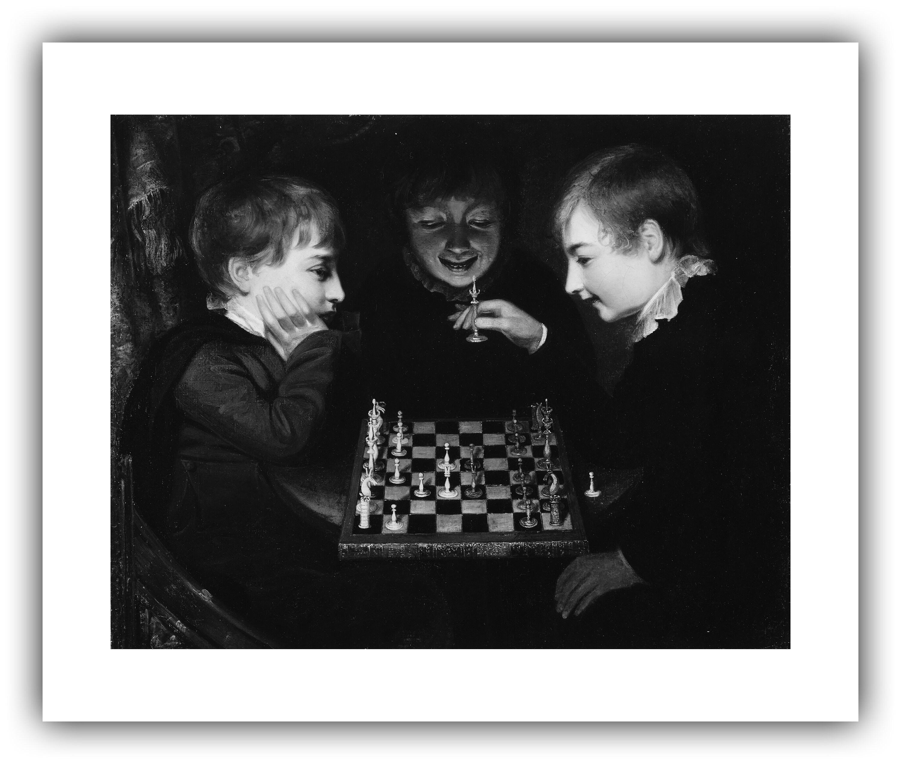 John Opie : the Game of Chess (1790-1799) - Giclee Fine Art Print - Etsy