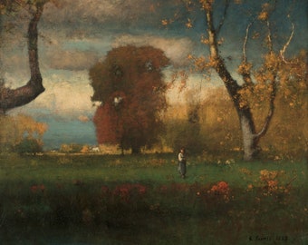 George Inness the Lackawanna Valley Pennsylvania Landscape Amazing ...