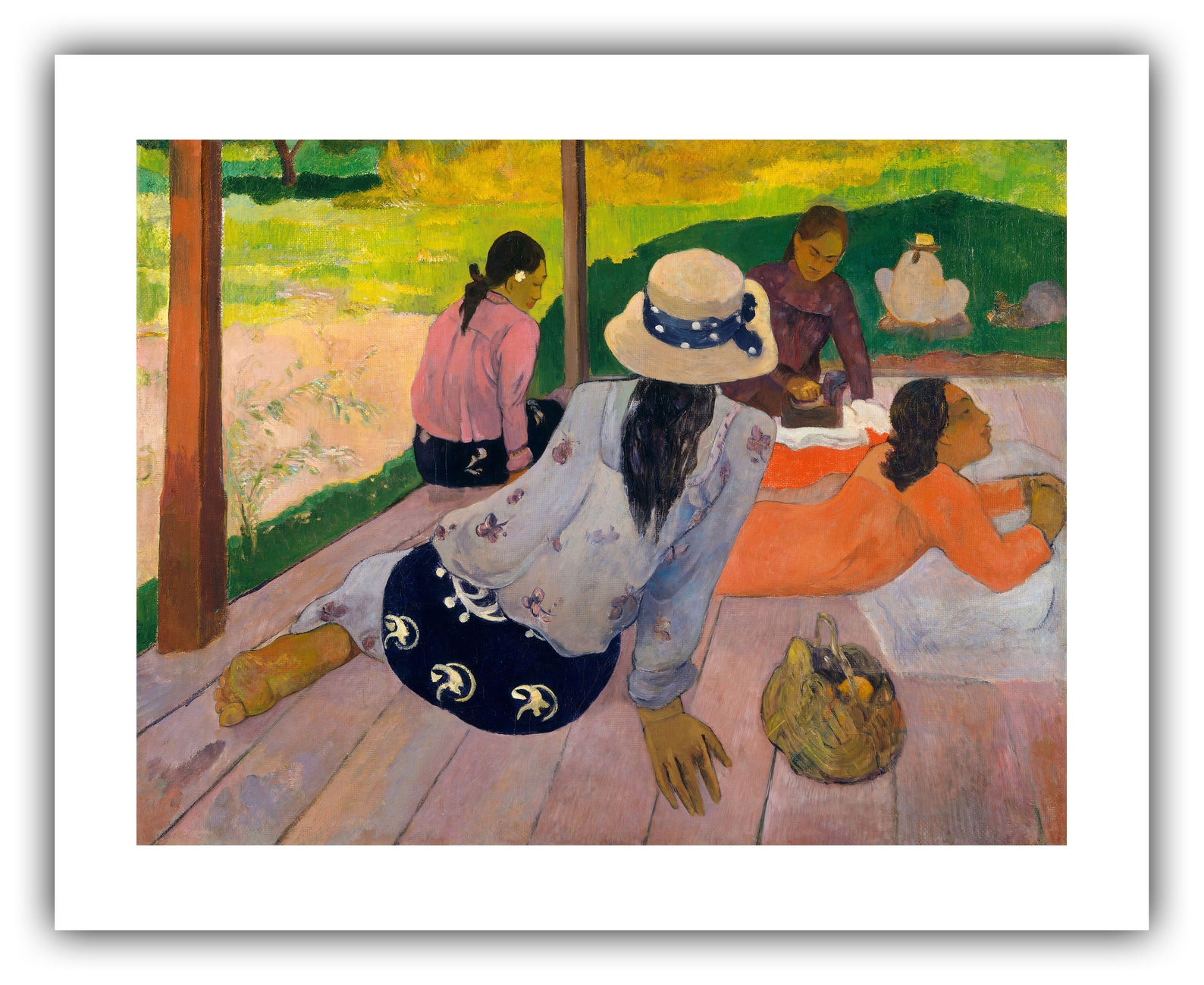Paul Gauguin : the Siesta c. 1892-1894 Giclee Fine Art - Etsy