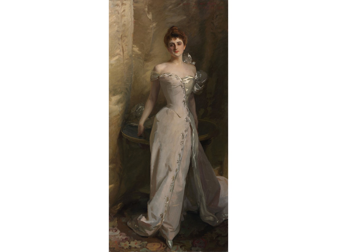 John Singer Sargent : Portrait of Lisa Colt Curtis 1898 - Etsy