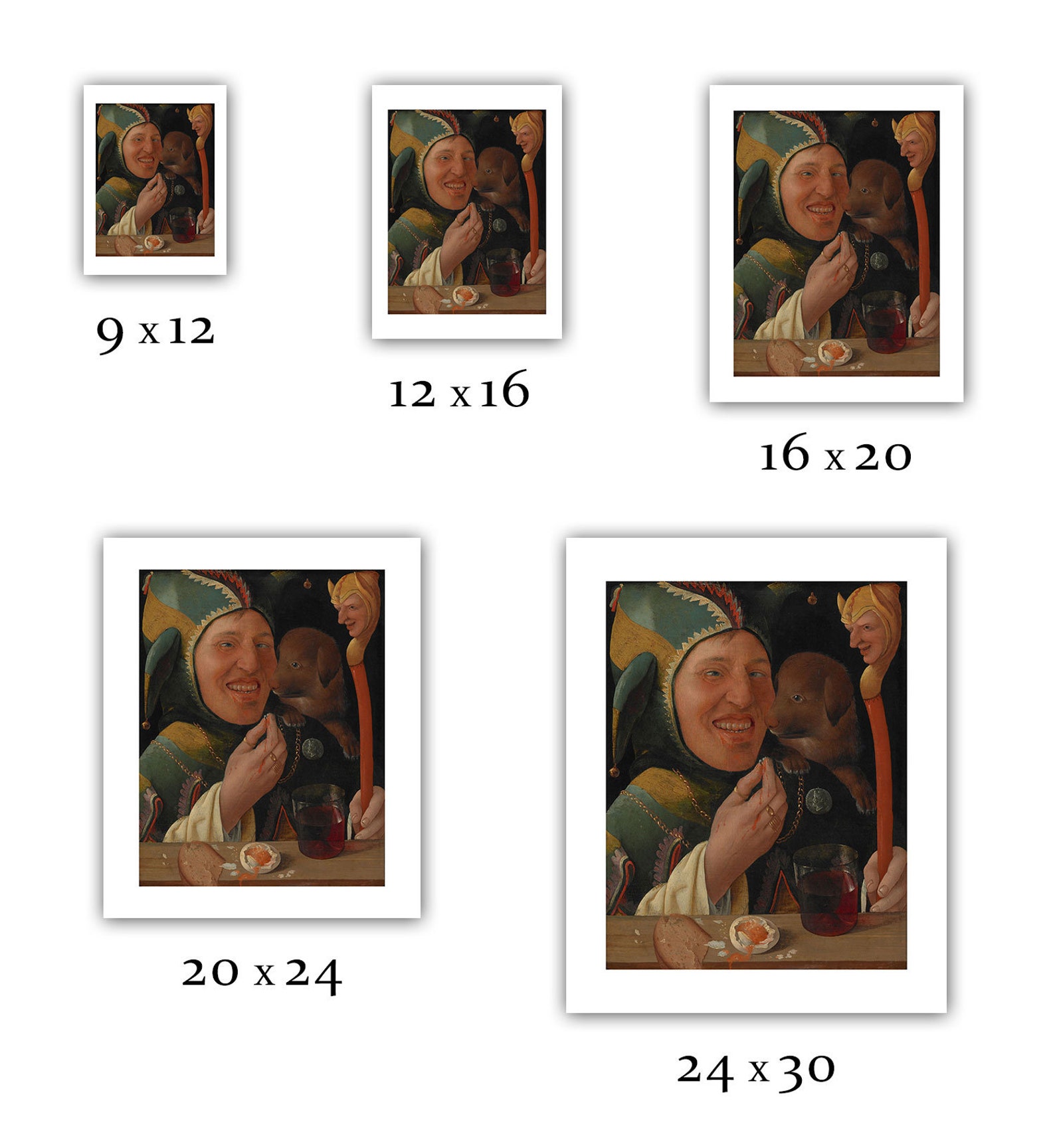 Marx Reichlich : the Jester c. 1519-1520 Giclee Fine Art - Etsy