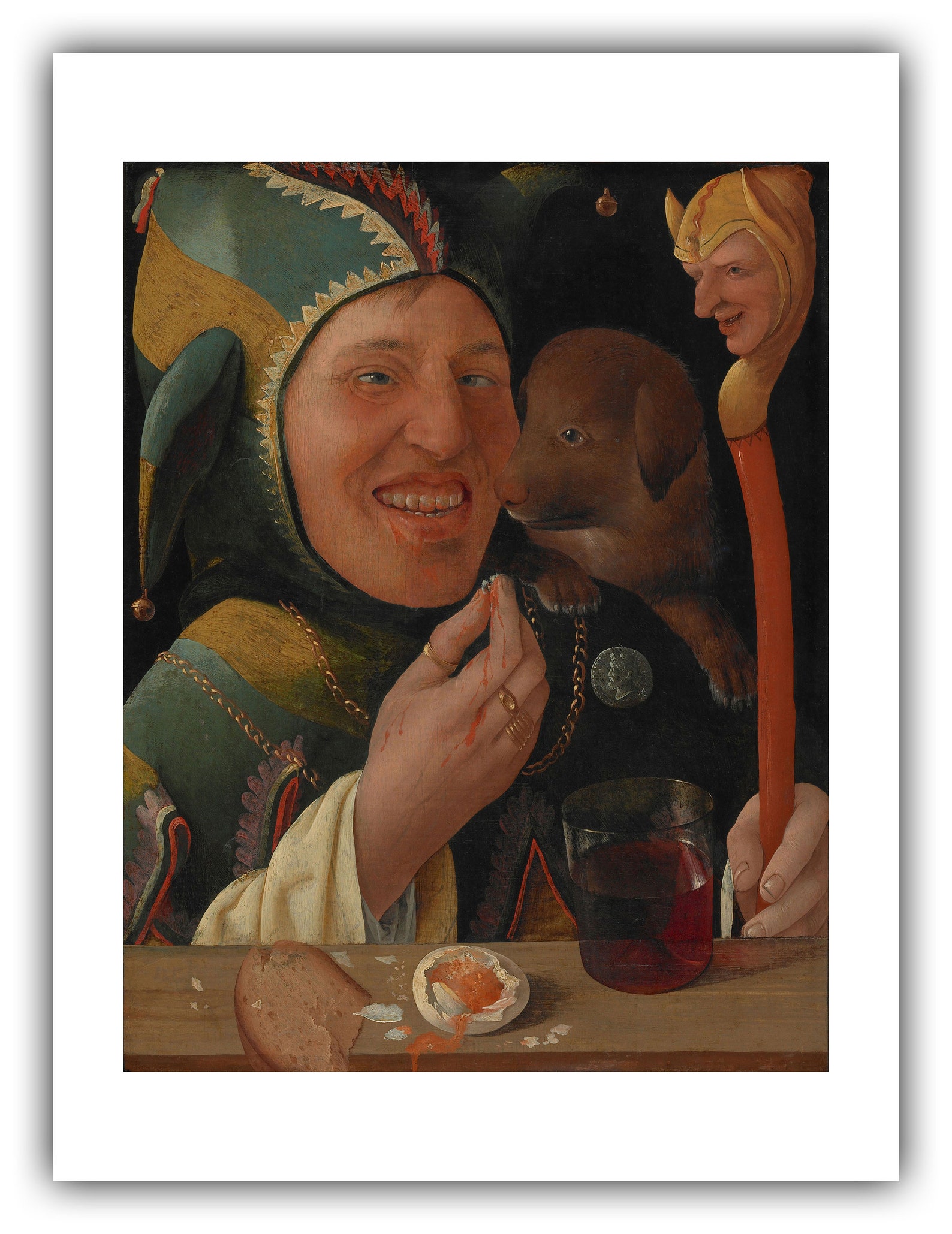 Marx Reichlich : the Jester c. 1519-1520 Giclee Fine Art - Etsy