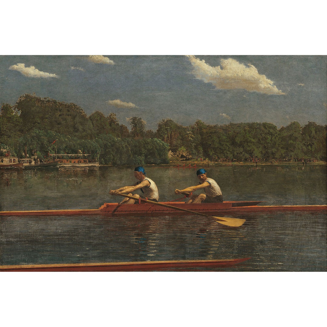 Thomas Eakins : the Biglin Brothers Racing (1872) - Giclee Fine Art ...