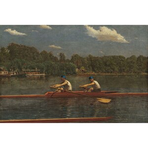 Thomas Eakins : the Biglin Brothers Racing (1872) - Giclee Fine Art ...