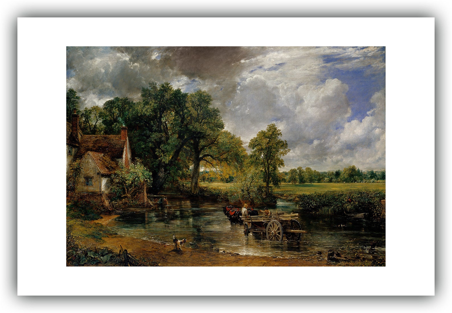 John Constable : the Hay Wain (1821) - Giclee Fine Art Print - Etsy