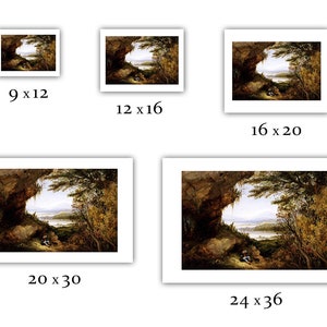 James Hamilton : Scene on the Hudson (rip Van Winkle) (1845) - Giclee ...