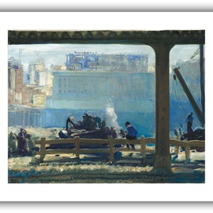 George Bellows : Blue Morning (1909) - Giclee Fine Art Print - Etsy