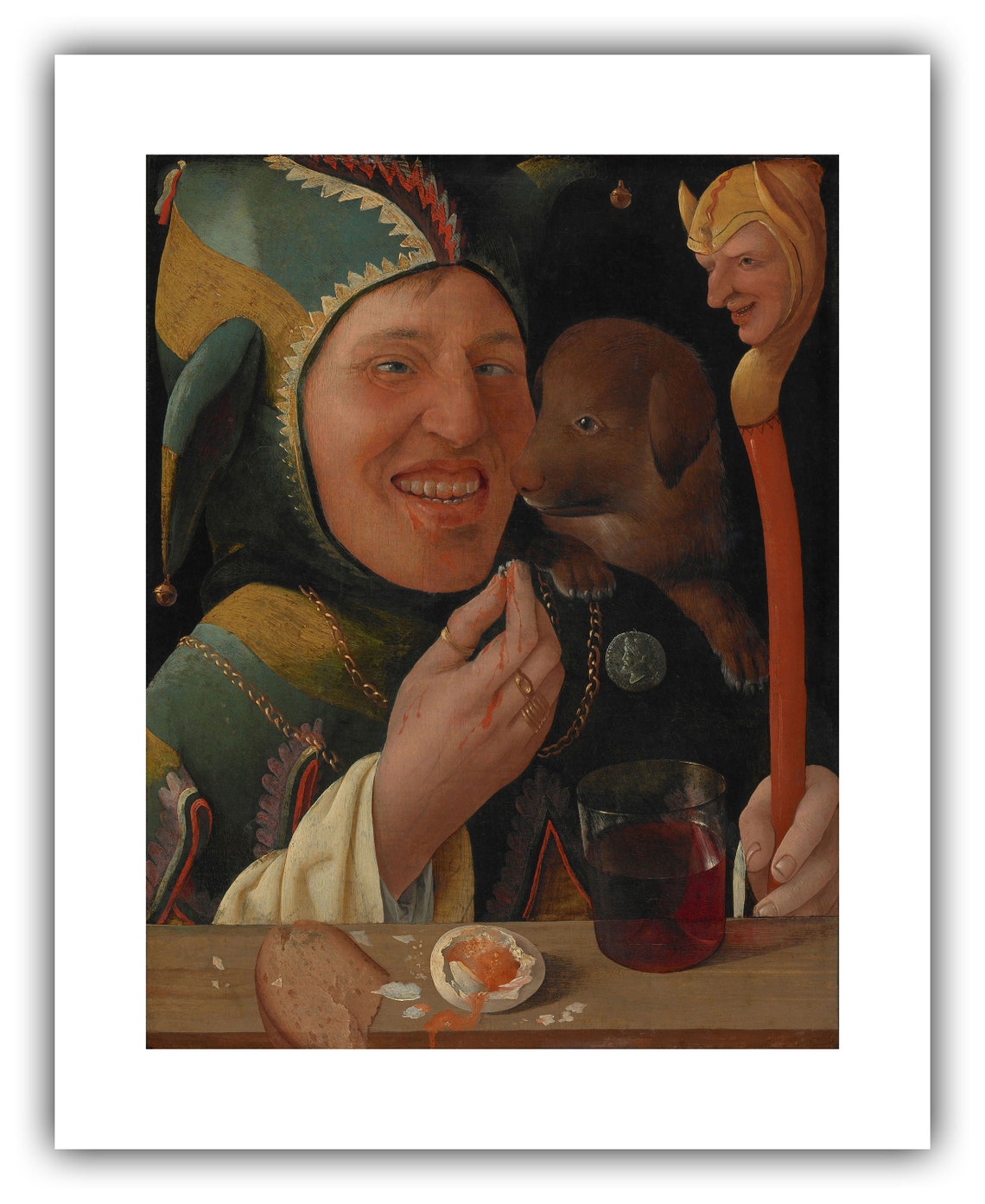 Marx Reichlich : the Jester c. 1519-1520 Giclee Fine Art - Etsy