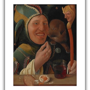 Marx Reichlich : the Jester (c. 1519-1520) - Giclee Fine Art Print - Etsy