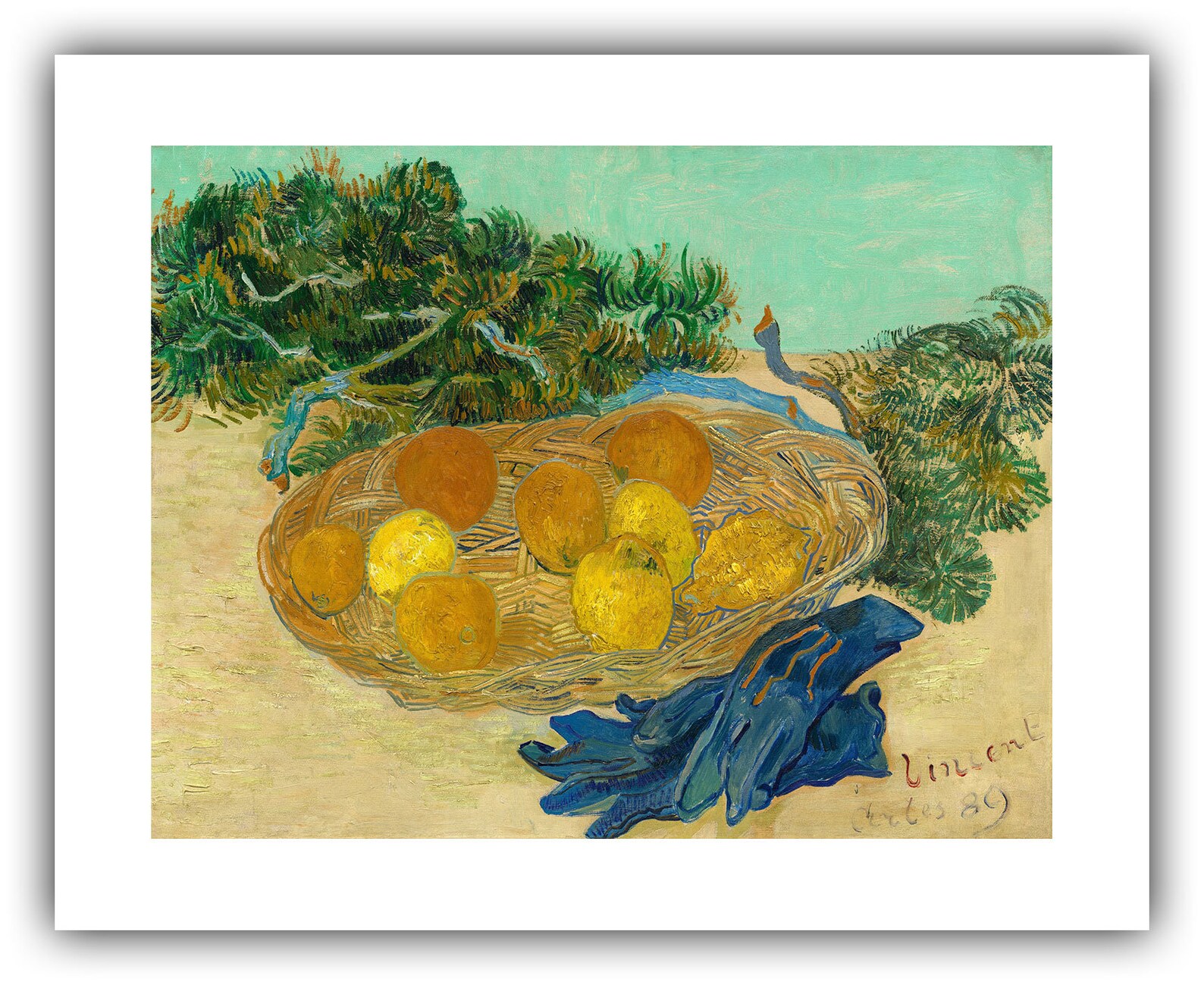 Vincent Van Gogh : still Life of Oranges and Lemons With | Etsy
