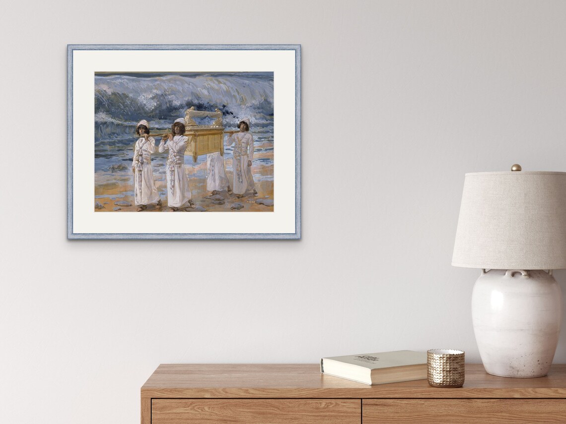 James Tissot : the Ark Passes Over the Jordan (c. 1896-1902) - Giclee ...