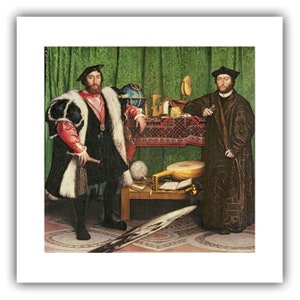 Hans Holbein the Younger : the Ambassadors (1533) - Giclee Fine Art ...