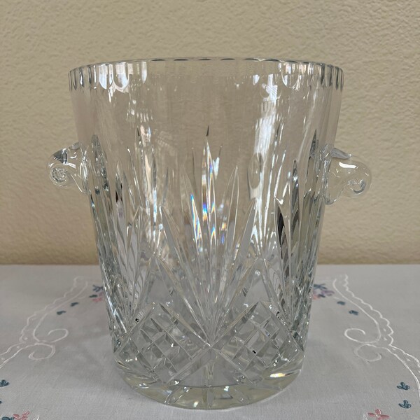 Crystal Ice Bucket - Etsy
