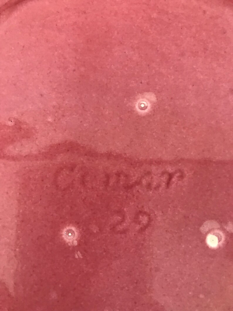 Catalina Island Souvenir Plate Cemar California Pottery Rare Vintage ...