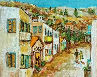 Owl Painting Original Oil Art for Home Decor Owls Painting by Sara Bach ...