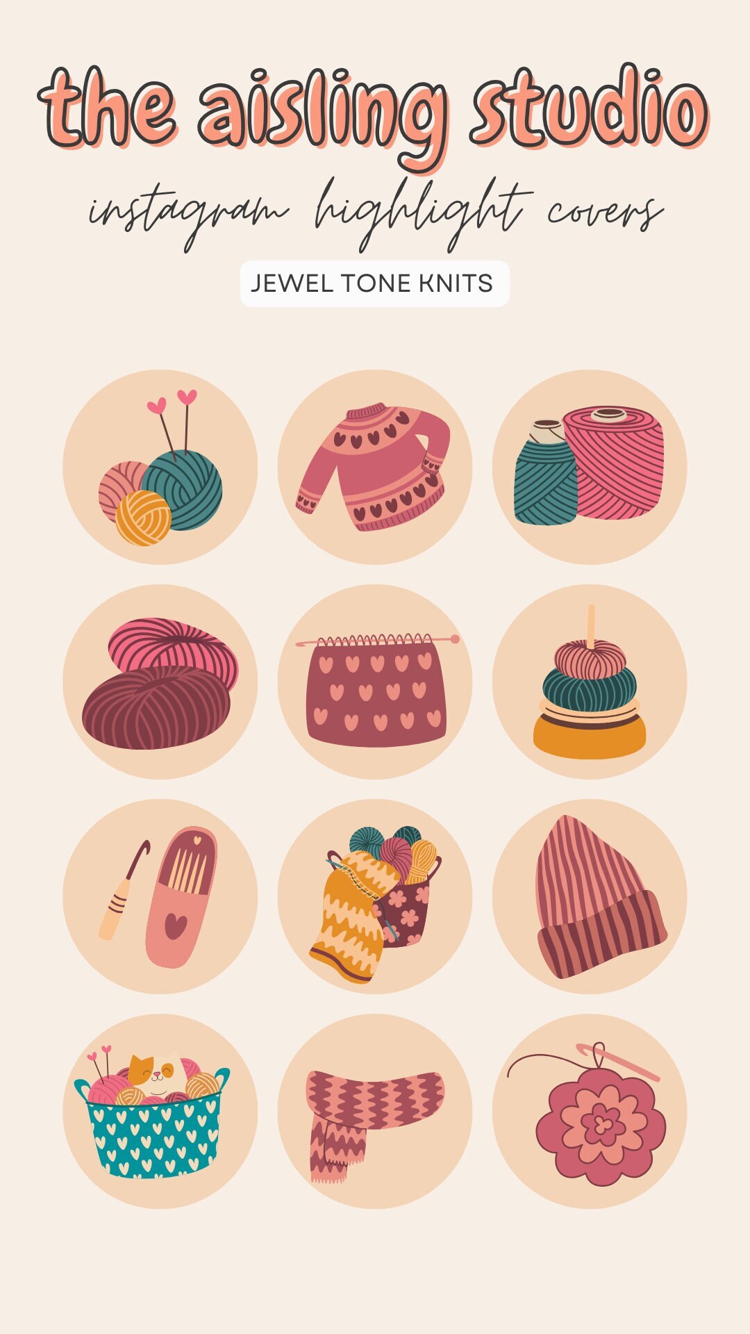 12 Story Highlight Covers Instagram Story Highlight Covers - Etsy