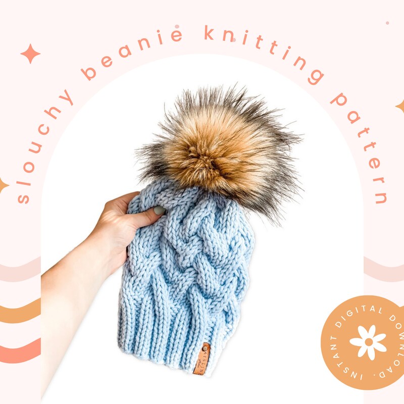 Beanie With Braids - Etsy
