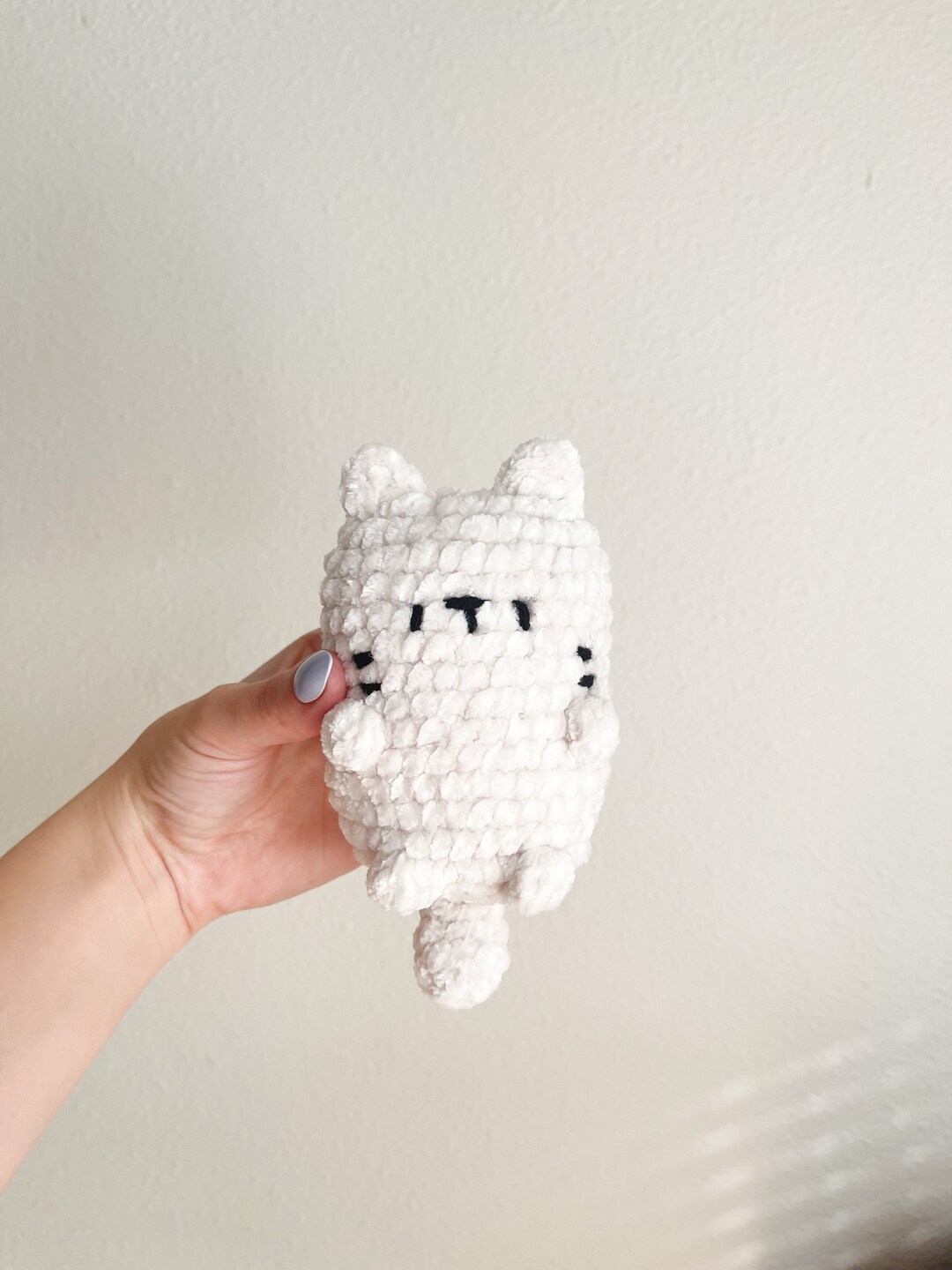 Pocket Kitty Crochet Plushie Amigurumi - Etsy