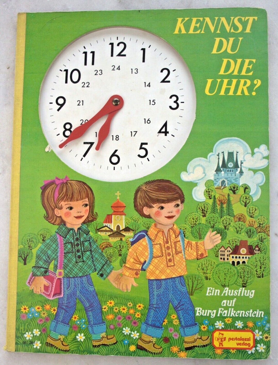Book Picture Book Do You Know the Clock? Pestalozzi Verlag 70s 80s 70s ...