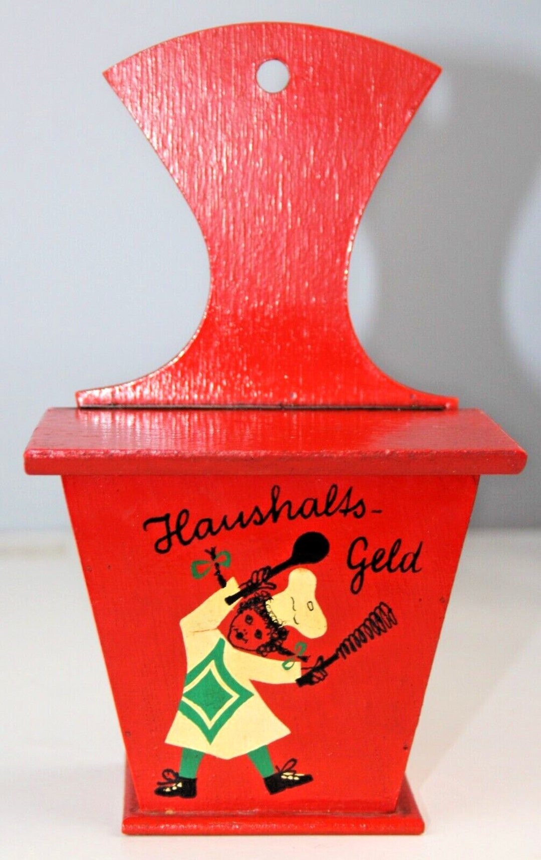 Household Cash Register Household Money Money Box Kitchen Wood 50s 60s ...