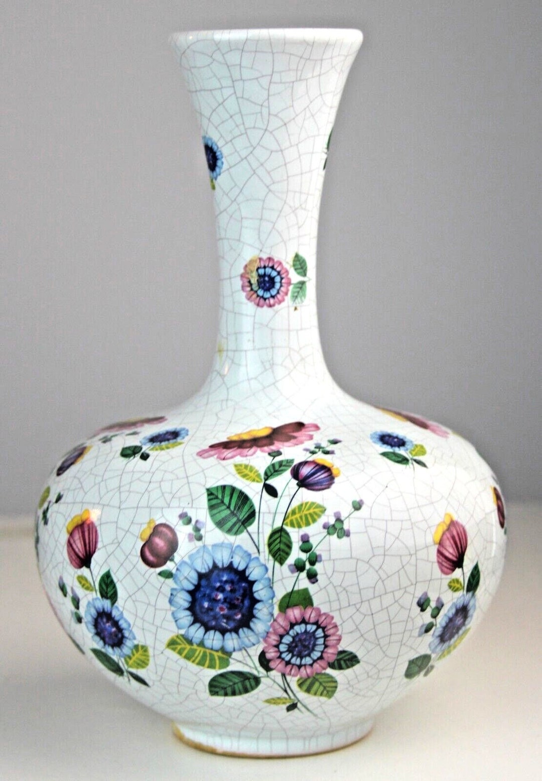 Vase German Pottery 50s 60s Midcentury Silberdistel Ceramic Vintage - Etsy