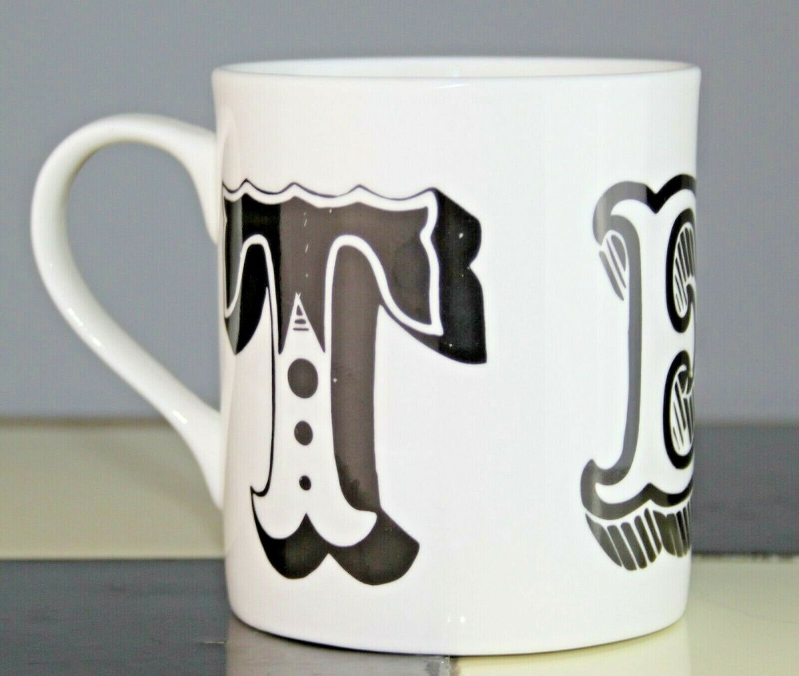 Coffee Mug Mug Paperchase Tea Tea Mug in Style Style 70s 70s - Etsy