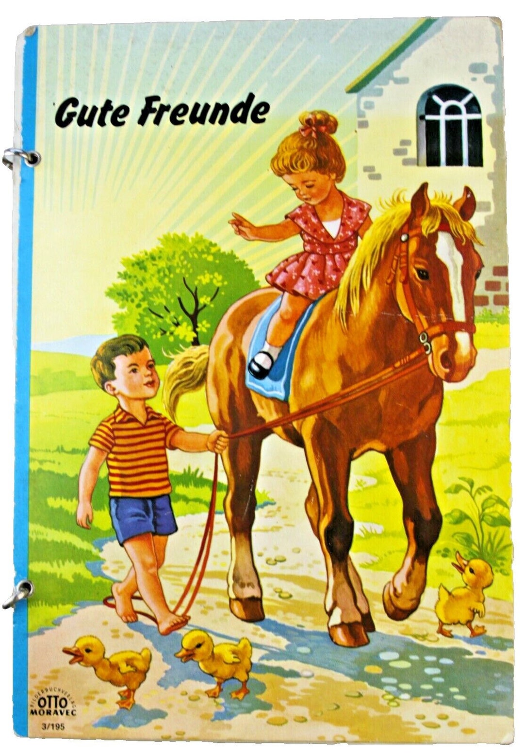 Book Picture Book Good Friends Publisher Otto Moravec 50s 60s 70s 50s ...