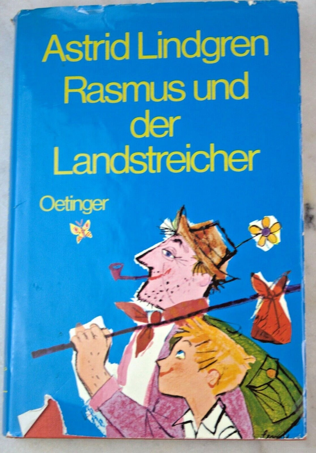 Book Children's Book Astrid Lindgren Rasmus and the Tramp Oetinger 1977 ...