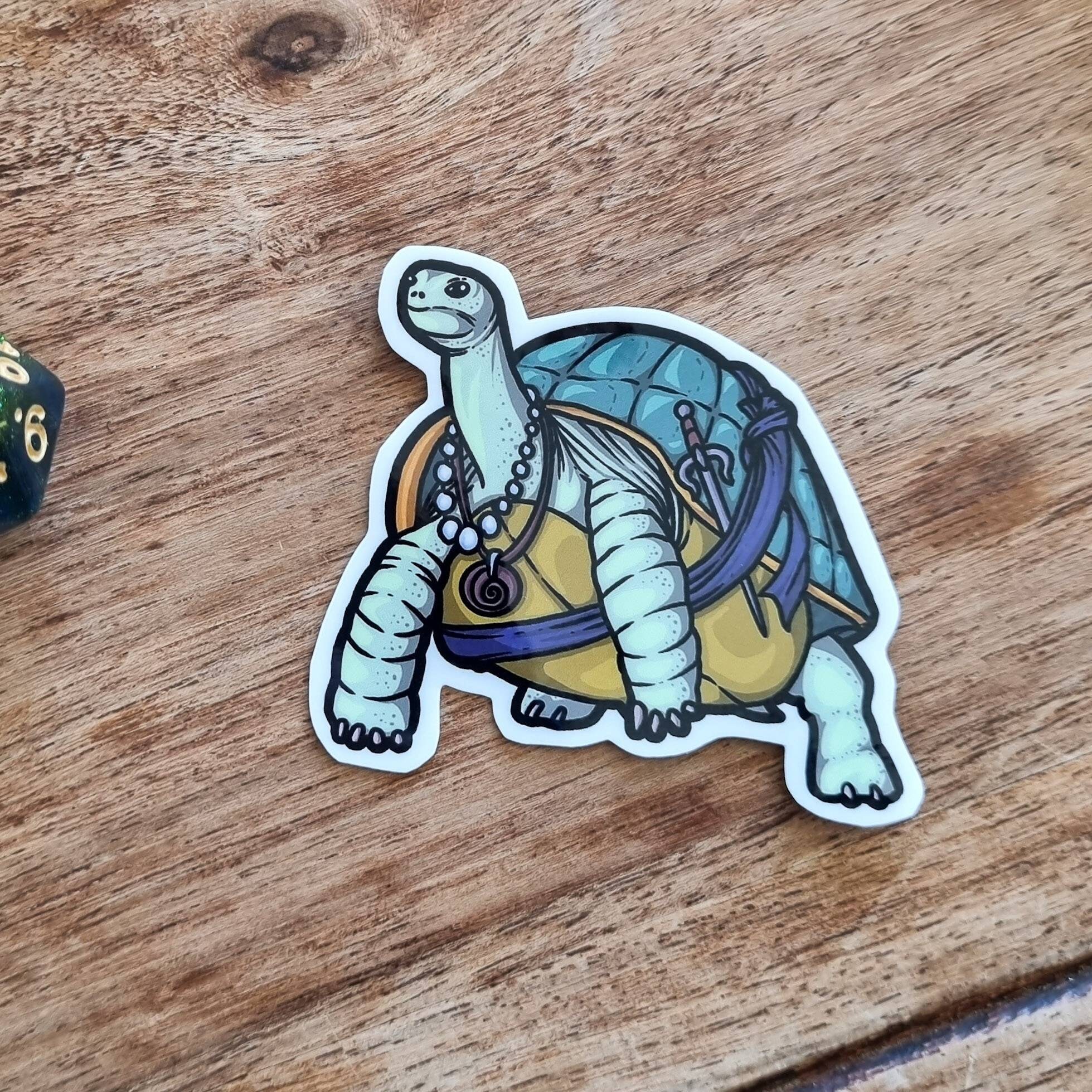 Dnd Monk Tortoise Class Sticker 1 Durable Vinyl Decal - Etsy