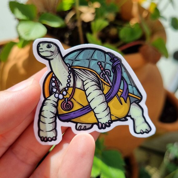 Dnd Monk Tortoise Class Sticker 1 Durable Vinyl Decal - Etsy