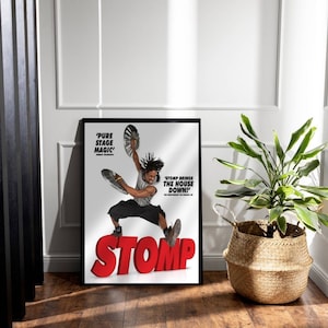 Stomp Musical Print, Stomp Poster, Broadway Theatre Print, London West ...