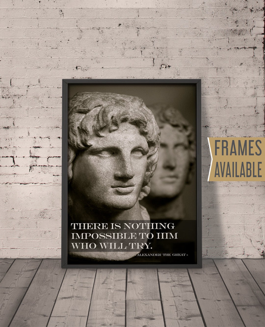 ALEXANDER THE GREAT Print ***frames Available*** Ancient Greek King ...