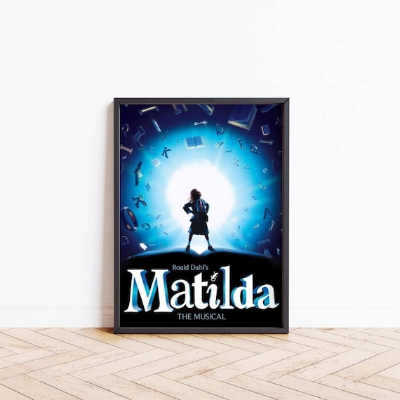Matilda The Musical Poster Matilda Poster – Broadway Educators