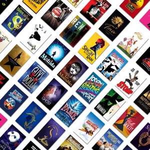 Musical Posters, Musical Playbill Print, Broadway Show Poster, London ...