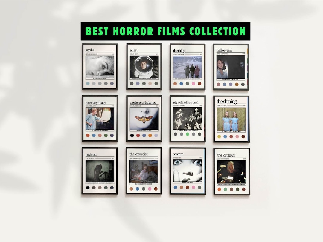 Classic Horror Movie Posters | Vintage Film Posters | Halloween Movies ...