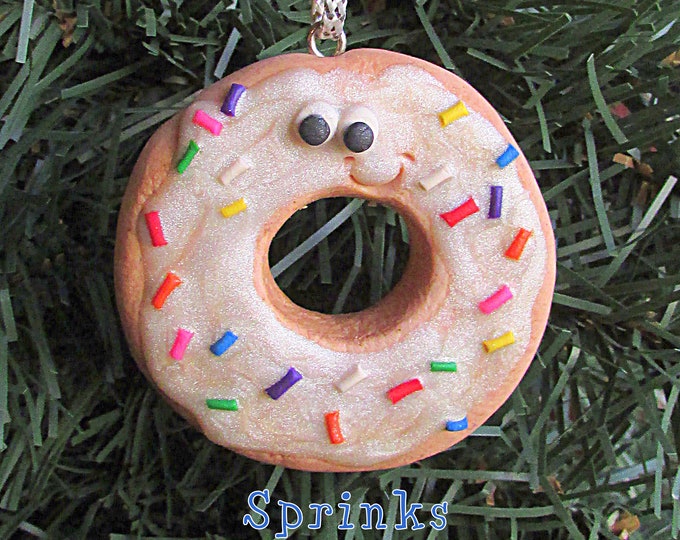 Christmas Donut Ornament, Christmas Donut, Donut Ornament, Christmas ...