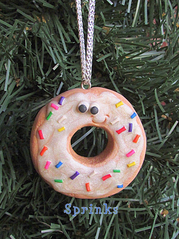 Christmas Donut Ornament Christmas Donut Donut Ornament - Etsy