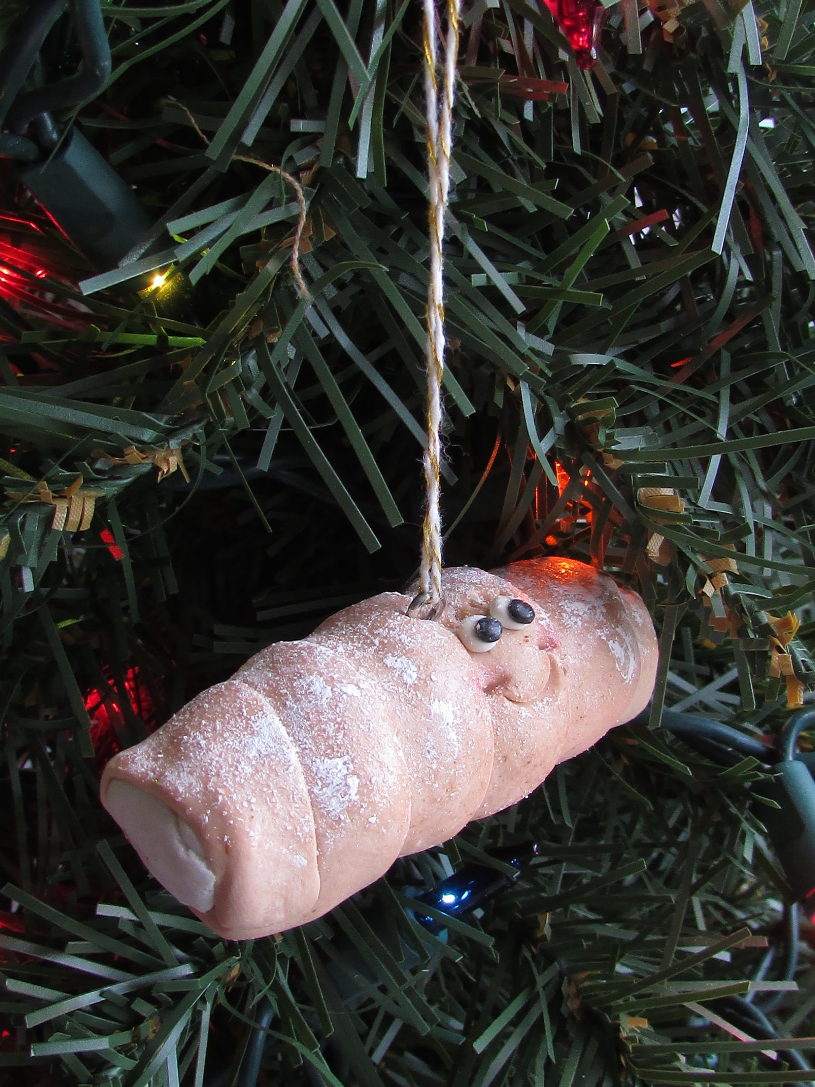 Lady Lock Christmas Ornament Bakery Baking Cookie Tradtional Christmas ...