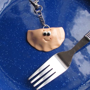 Pierogi Key Chain Pittsburgh Keychain Pierogi Charm Funny Food - Etsy
