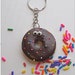 Donut Keychain Donut Key Ring Donut Bookbag Charm Donut - Etsy
