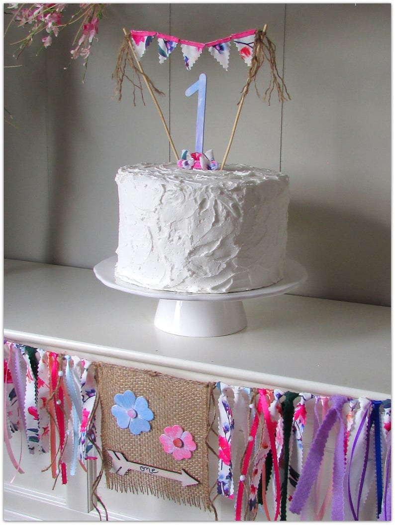 Boho Birthday Banner Floral Boho Banner Boho First Birthday | Etsy