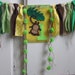 MONKEY High Chair Banner Monkey Birthday Party First Birthday - Etsy