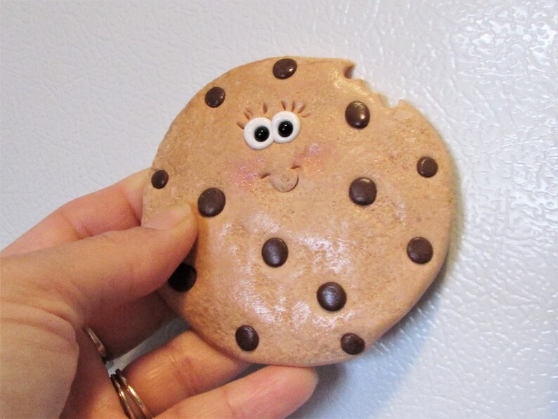Cookie Magnet Cookie Refrigerator Magnet Chocolate Chip - Etsy