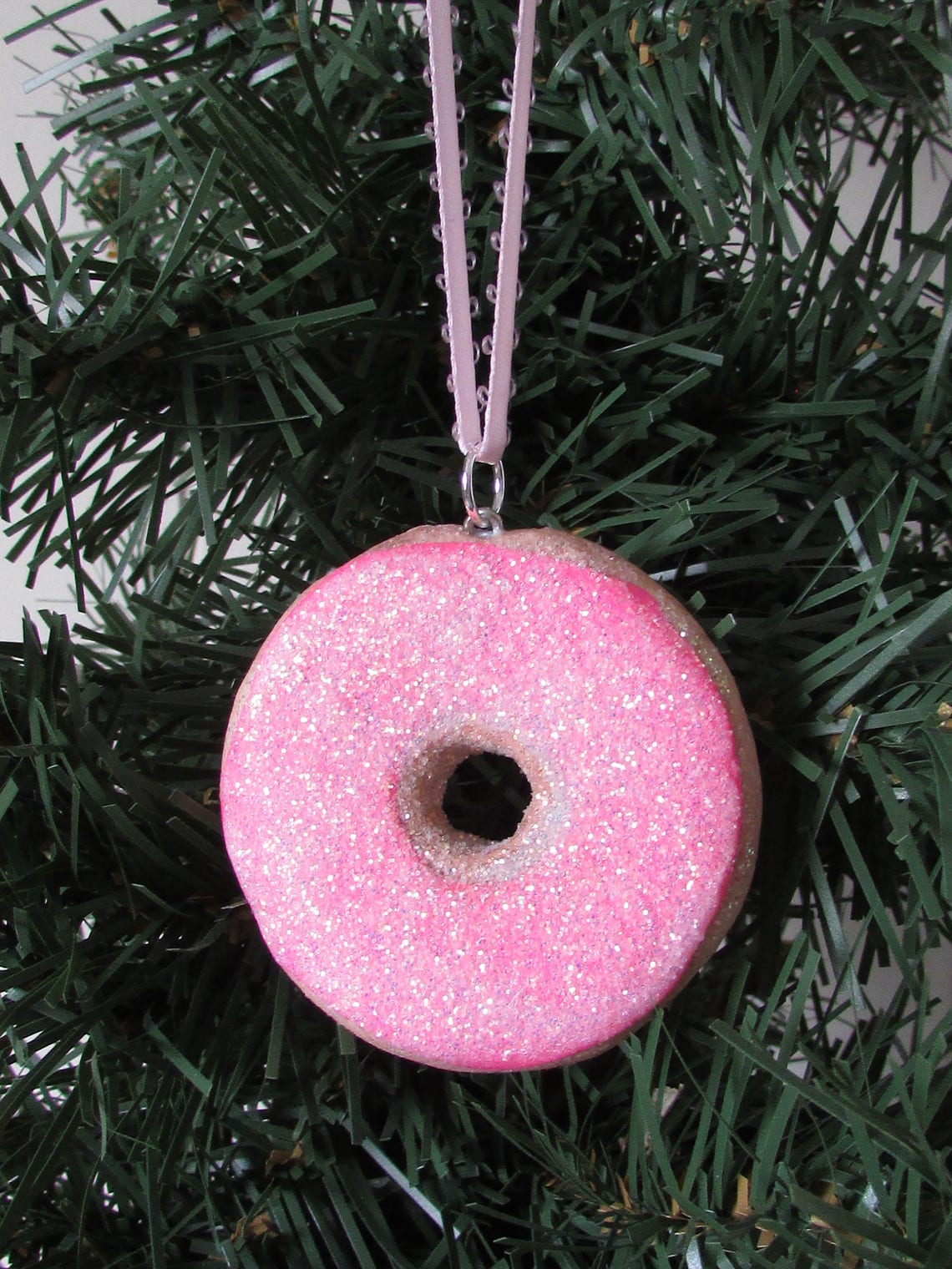 Donut Christmas Ornament Donut Ornament Doughnut Ornament - Etsy