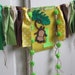 MONKEY High Chair Banner Monkey Birthday Party First Birthday - Etsy
