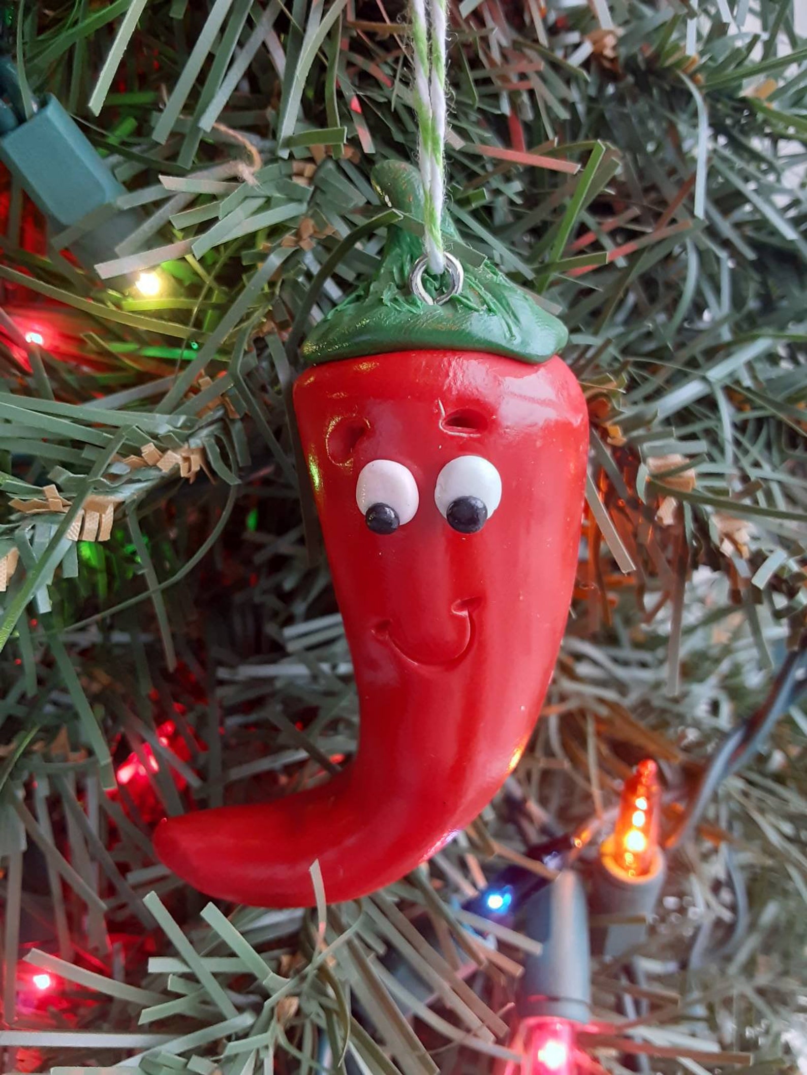 Red Pepper Christmas Ornament Hot Sauce Spicey Ornament Mexican Food ...